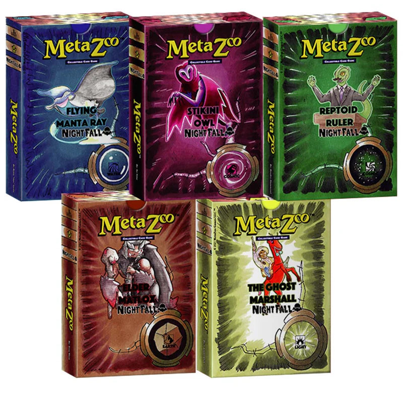 MetaZoo TCG: Nightfall Theme Decks Display – Kollecter