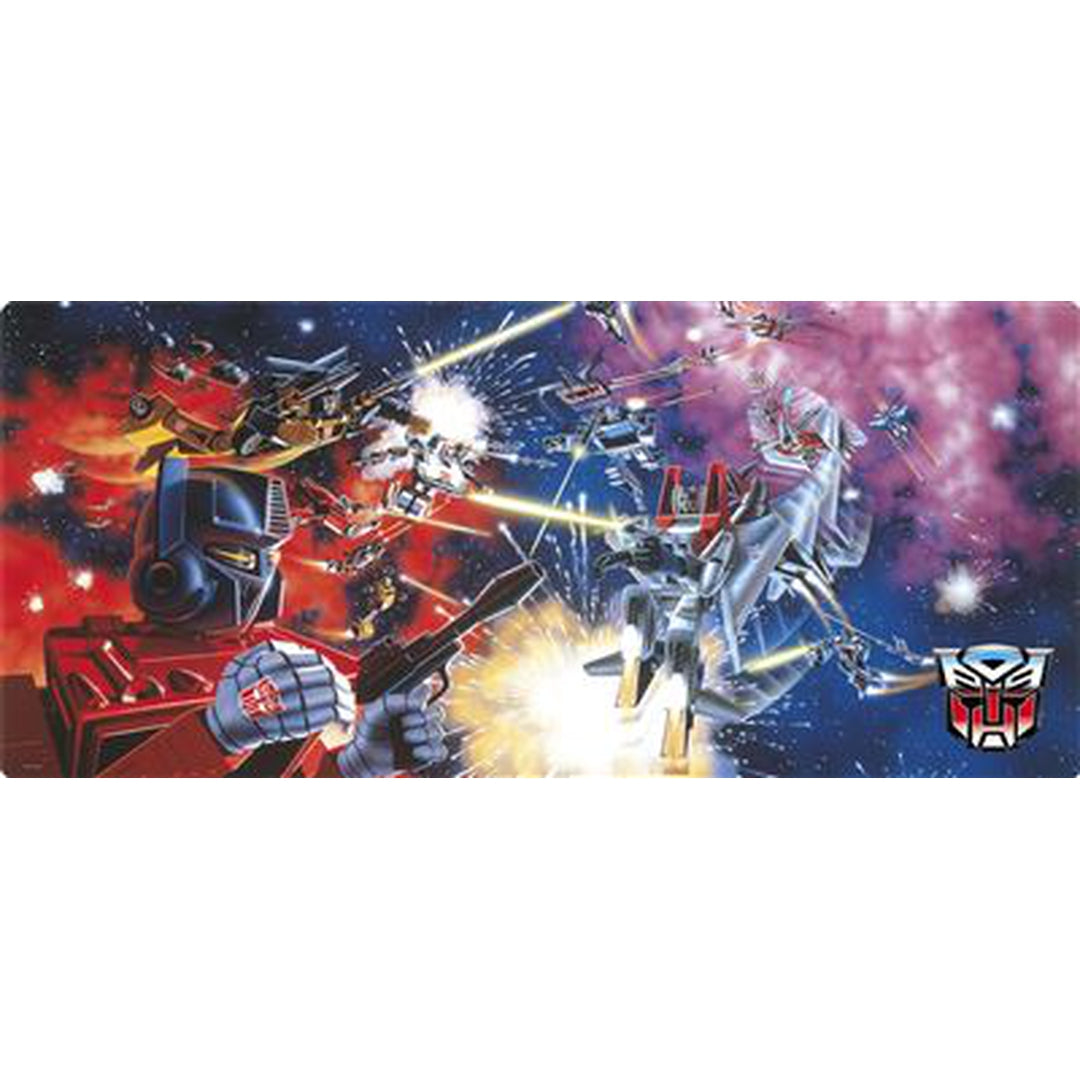 Transformers - Space Battle Retro - XXL Gaming Mat – Kollecter