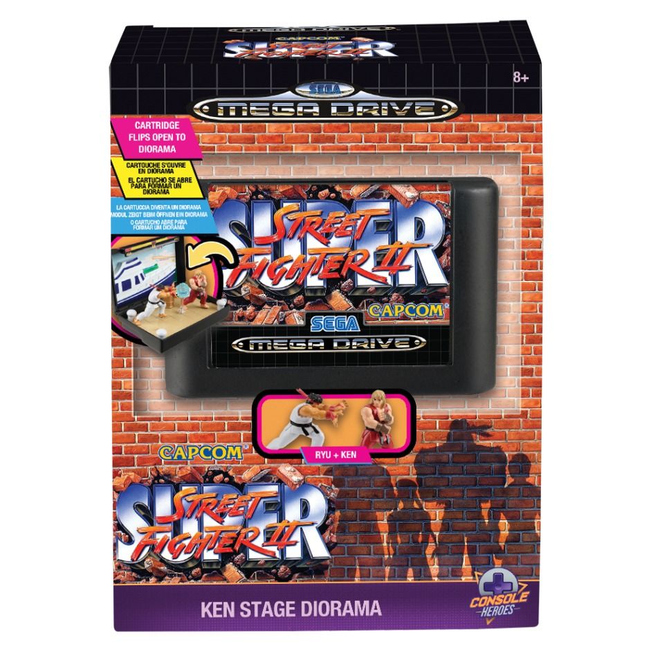 Console Heroes - Super Street Fighter 2 - Ken Stage Diorama – Kollecter