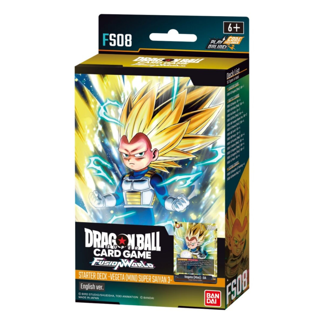 Dragon Ball Super Card Game: Fusion World – Starter Deck: Vegeta (Mini ...