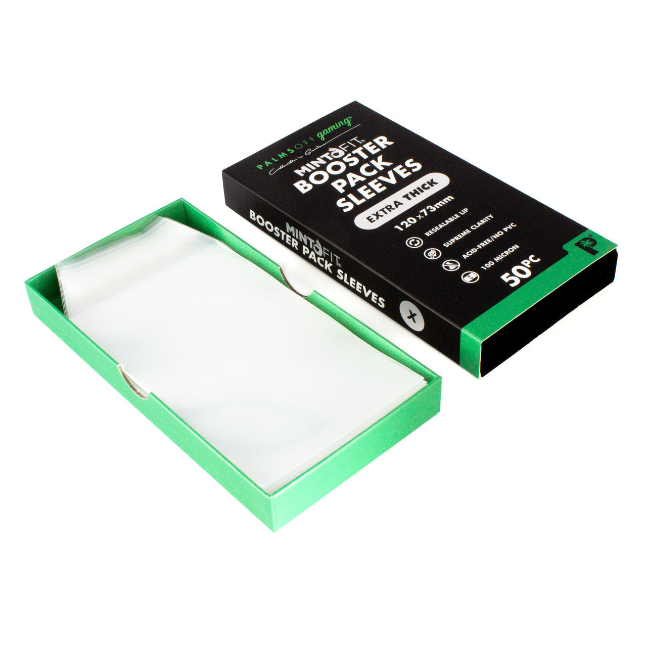MintFit Booster Pack Sleeves - Extra Thick 50pc – Kollecter