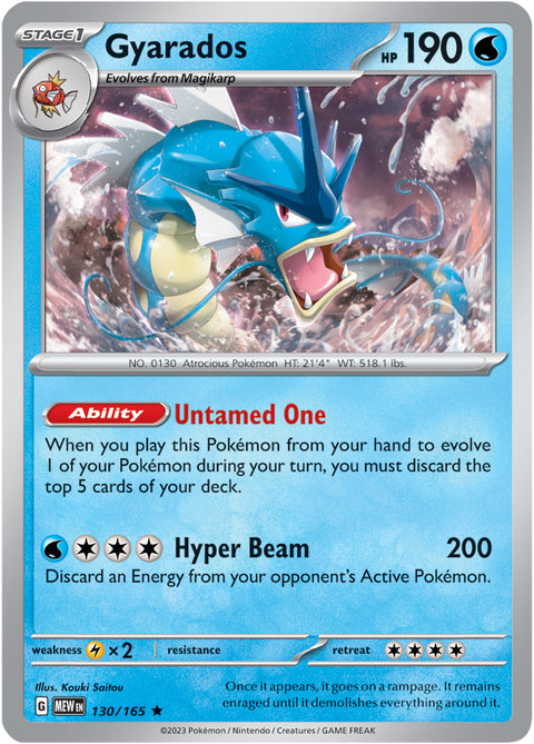 Gyarados - 130/165 – Kollecter